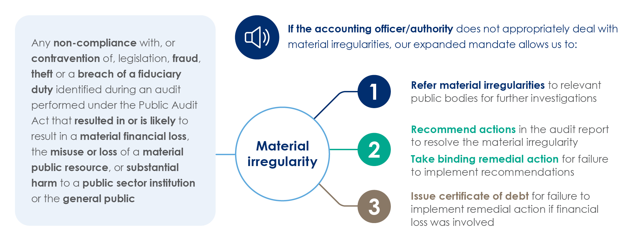 Consolidated report on local government audit outcomes :: AGSA